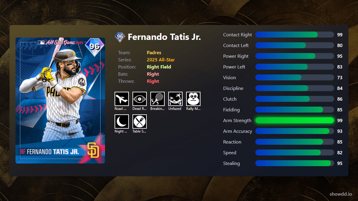 Fernando Tatis Jr., 96 2025 All-Star - MLB the Show 25